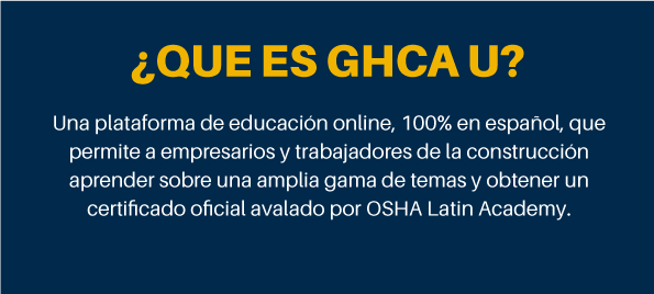 GHCA-U - Georgia Hispanic Construction Association - GHCA
